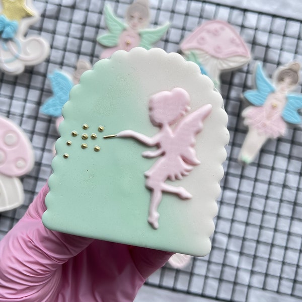 Fairy Rubber Stamp - Etsy