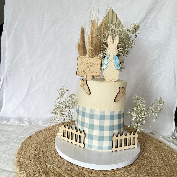 Peter Rabbit Cake Topper - Etsy