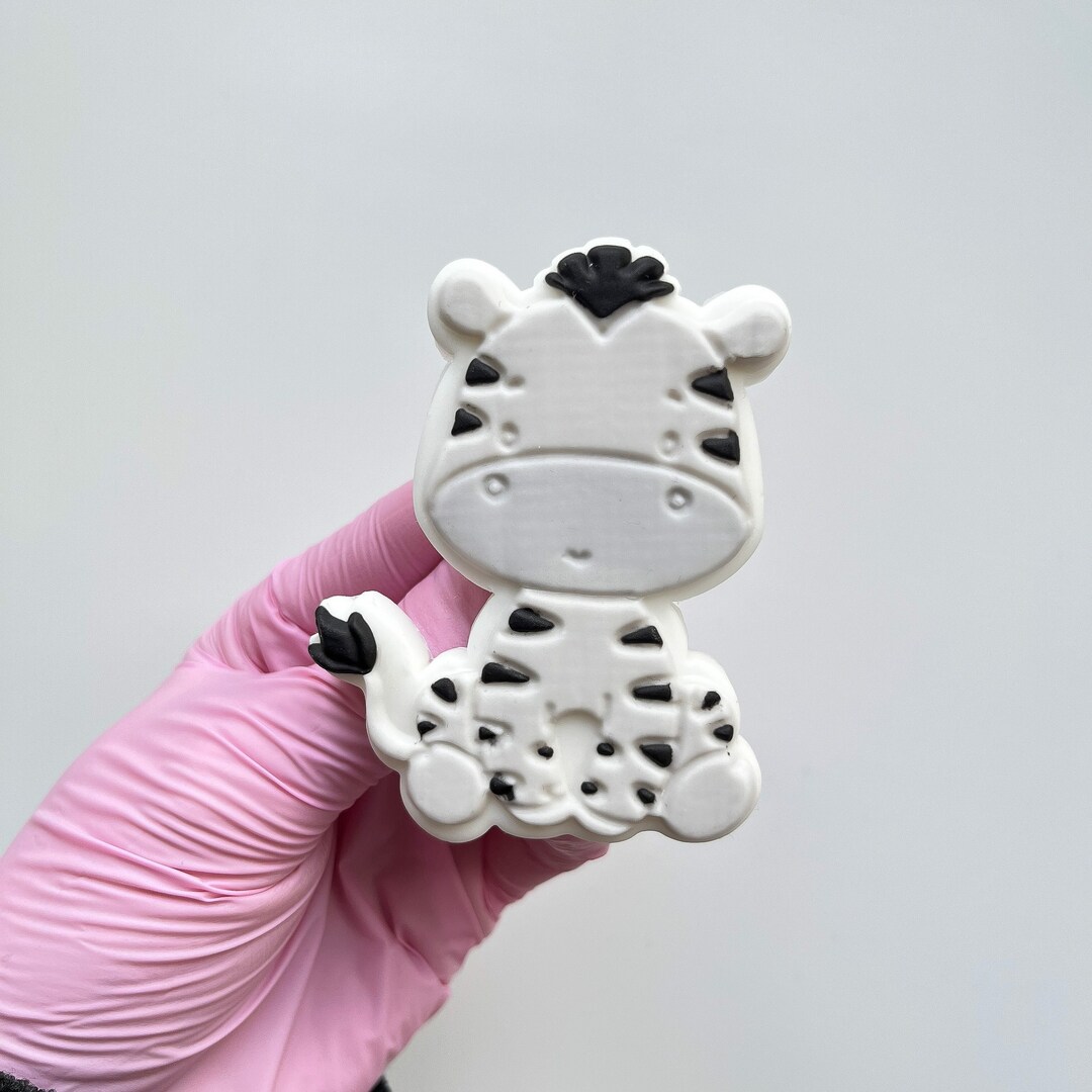 Zebra Pop up Embosser Stamp Cookie Cutter Cookie Stamp With Cookie ...