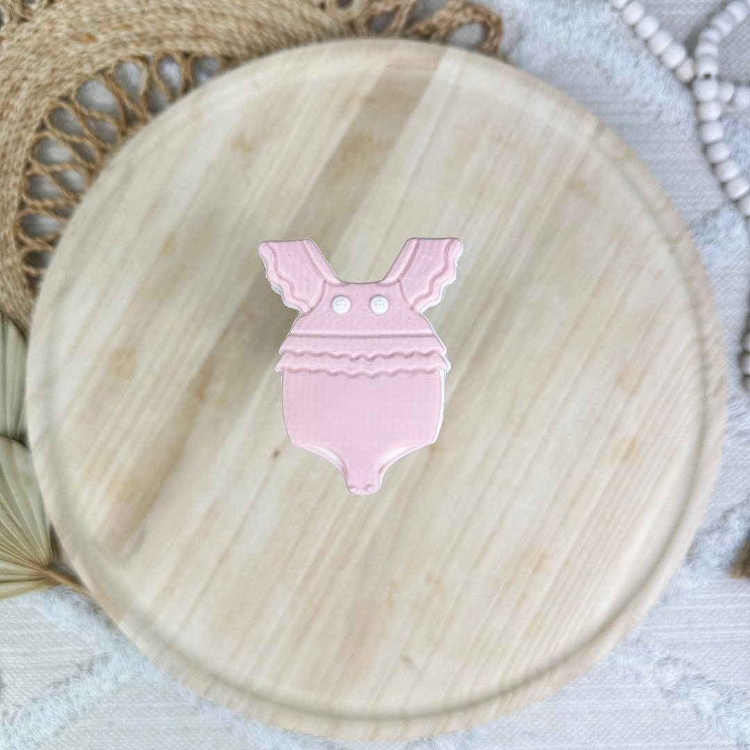 Minimalist Baby Girl Body Cookie Cutter & Embosser Stamp Set for Baby ...