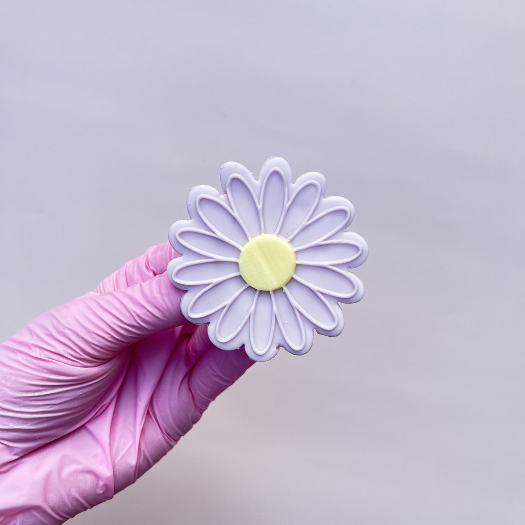 Daisy Flower Embosser Cookie Stamp With Cookie Cutter - Etsy