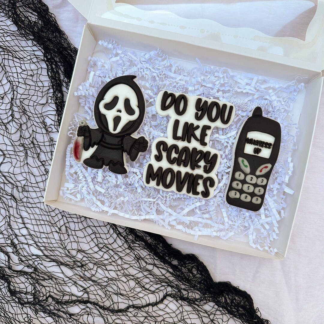 Scream Set Halloween Fondant Embosser Cookie Stamp Cutter - Etsy