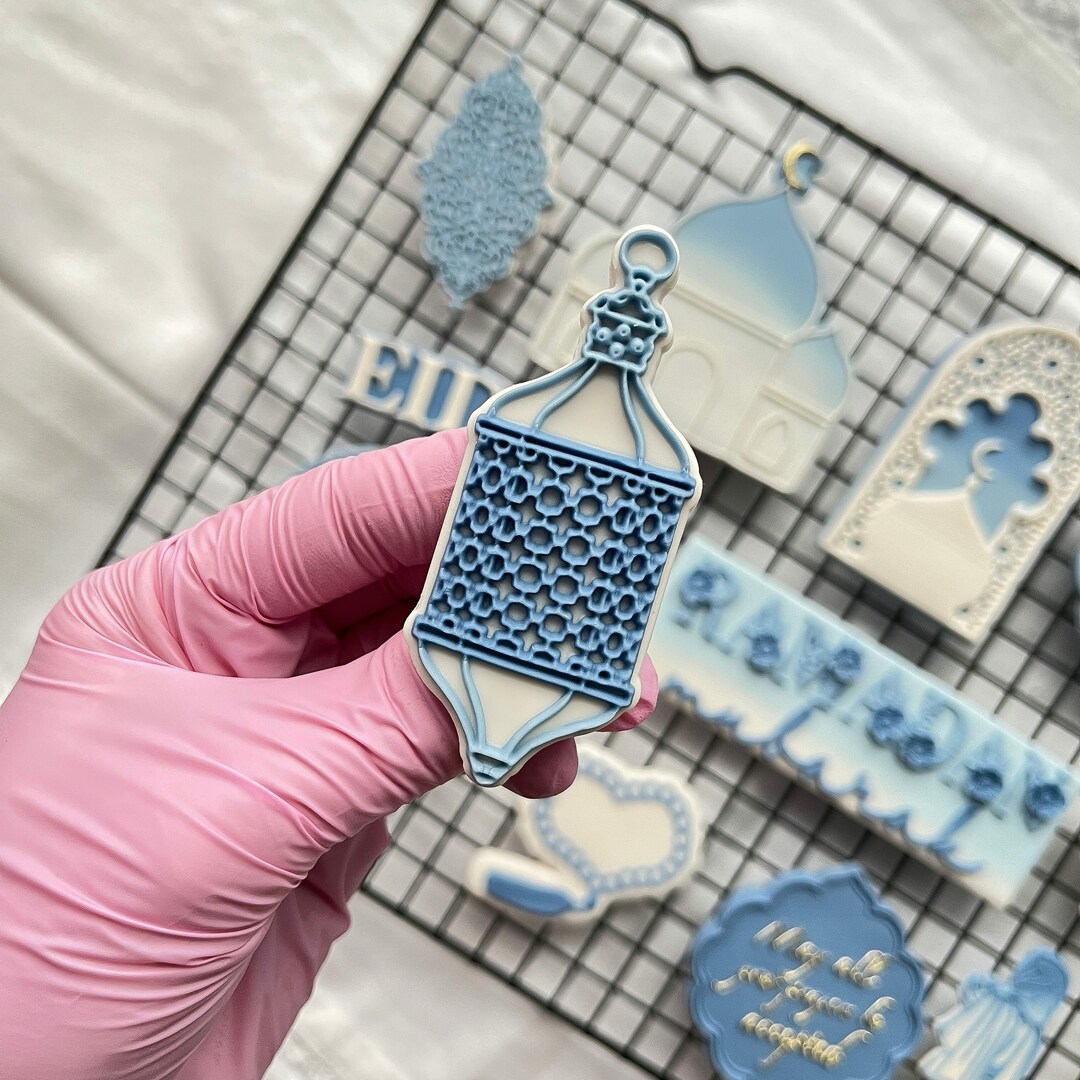 Oriental Lamp Cookie Cutter Embosser Stamp - Etsy