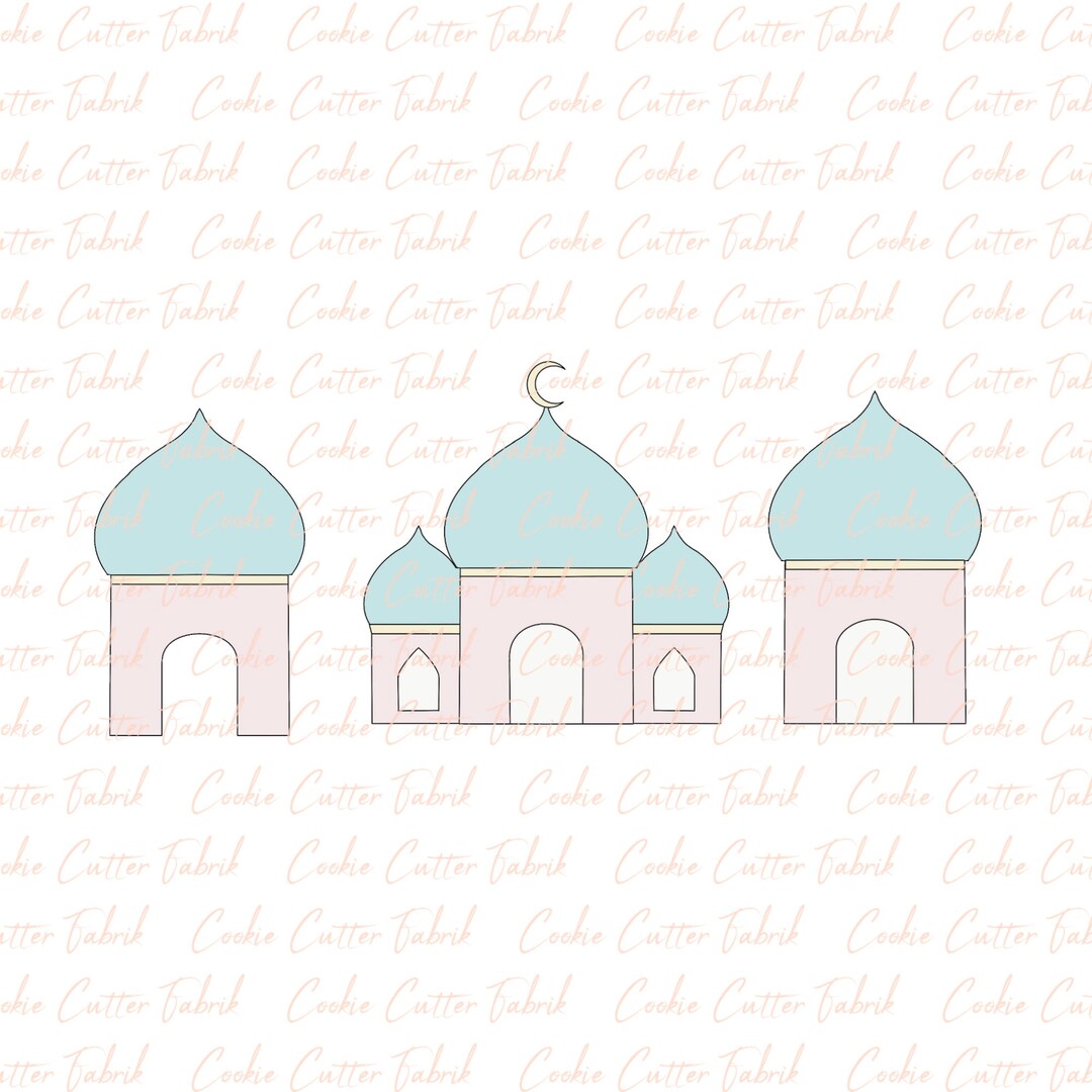 Mosque Variations Cookie Cutter - Etsy