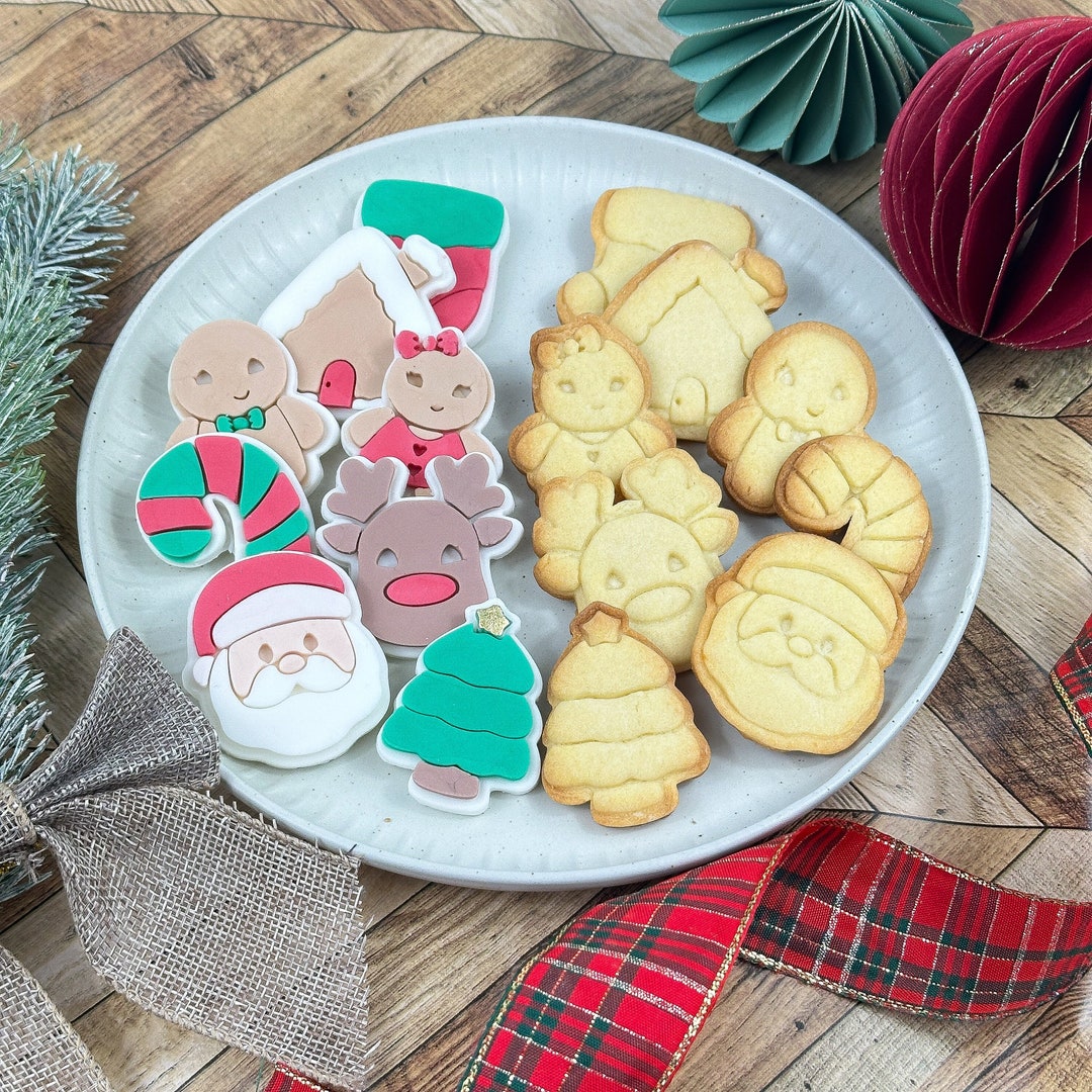 The Perfect Festive Christmas Cutters Set Fondant and Dough Premium ...