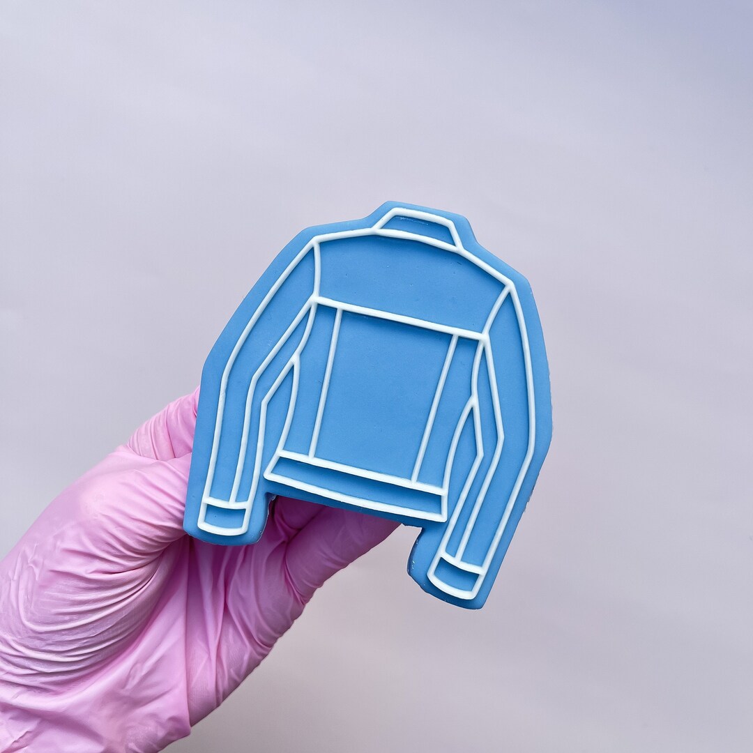 Jacket JGA Denim Jacket Cookie Cutter & Embosser Stamp Wedding - Etsy