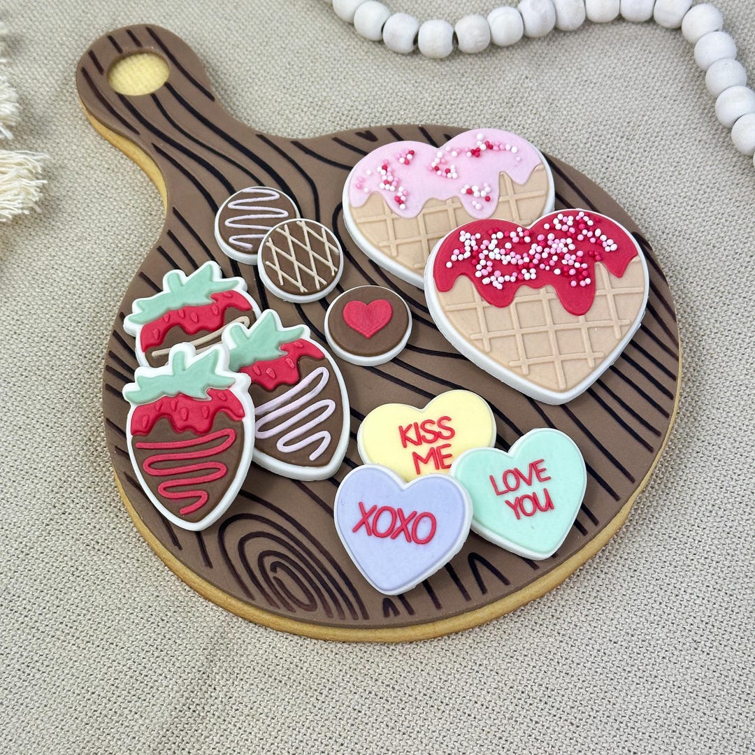 Cupboard Board Sweet Wooden Cookie Board With Love Sweet Edition ...