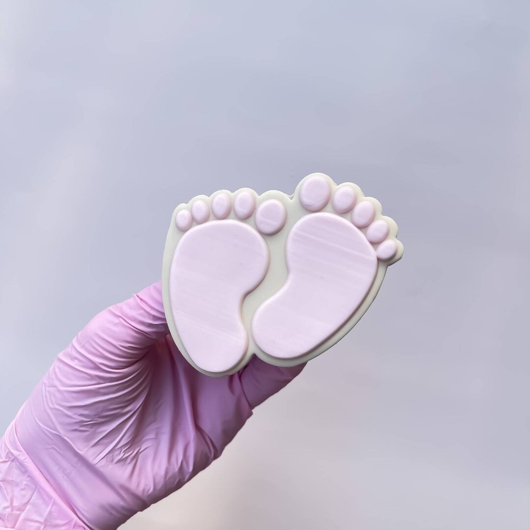 Baby Feet Embosser Stamp Cookie Stamp With Cookie Cutter - Etsy
