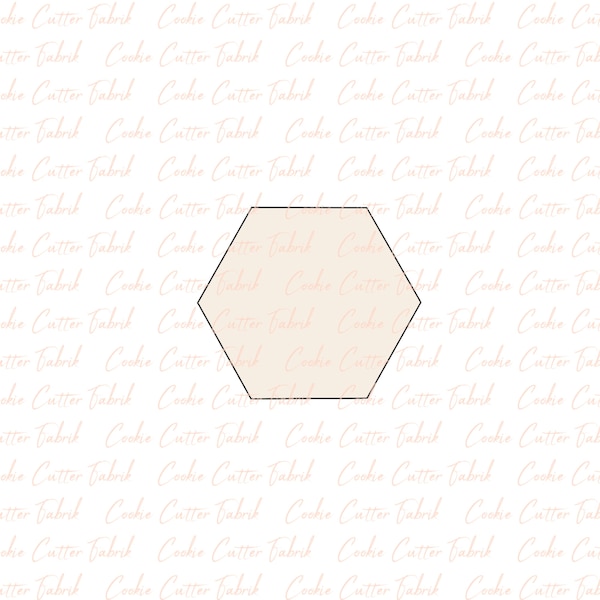 Hexagon Cookie - Etsy