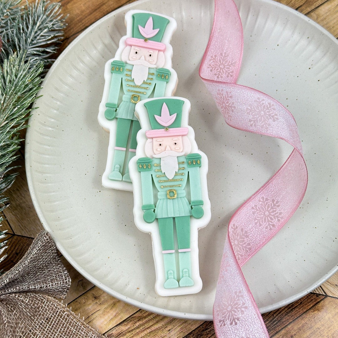 PLA Stamp the Nutcracker Embosser Cookie Stamp With Cookie Cutter ...