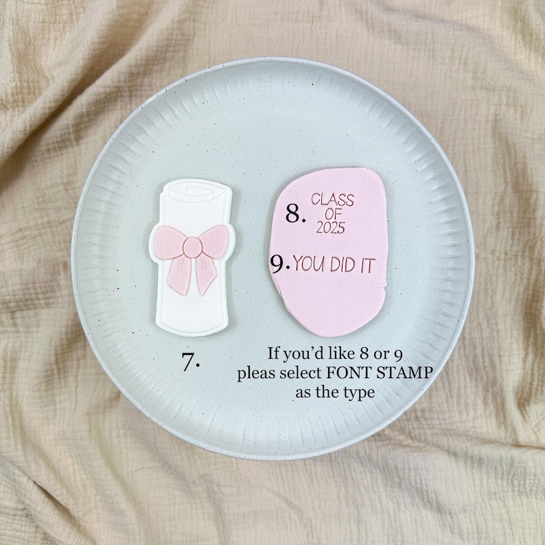 Graduation Cookie Cutter + Stamp Set – Class of 2025 - Etsy