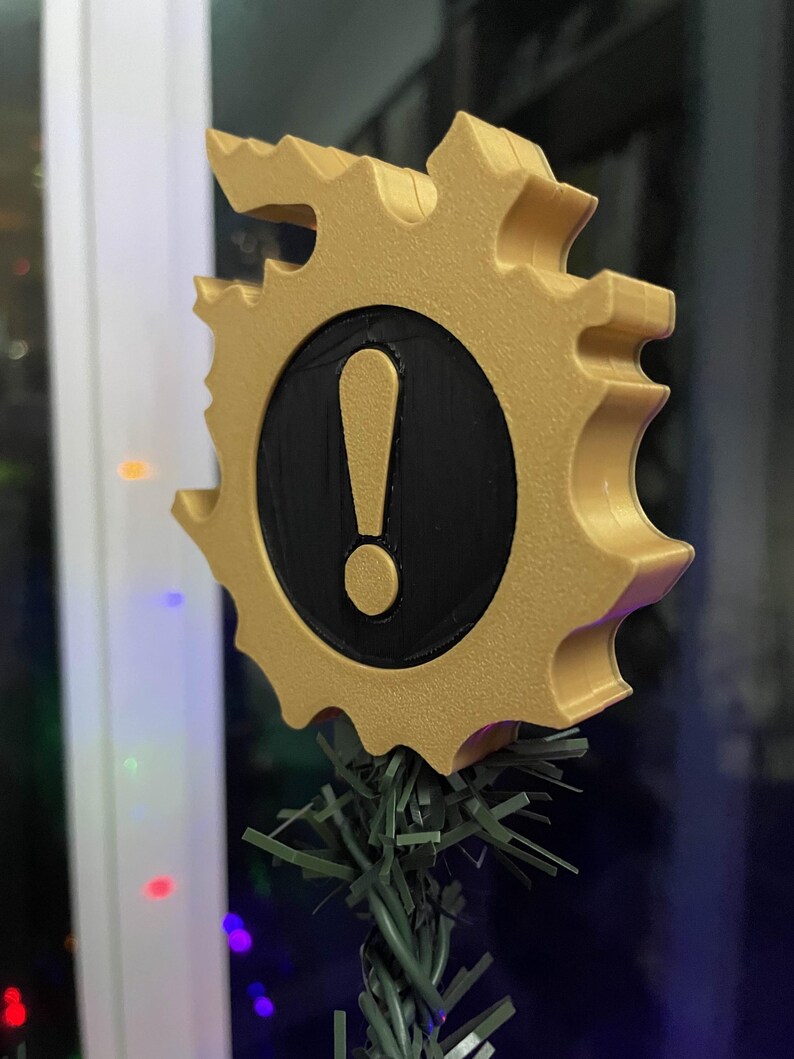 FFXIV Main Story Quest MSQ Symbol Christmas Tree Topper / Ornament ...