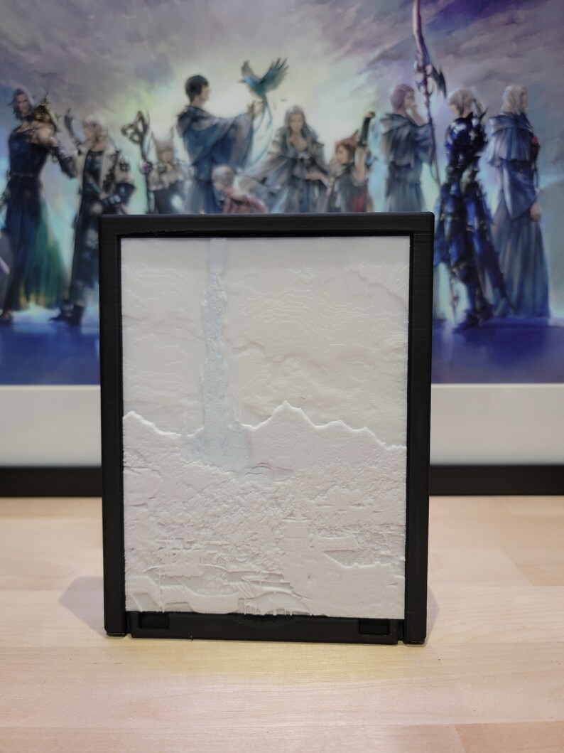 Final Fantasy XIV Crystal Tower Lakeland Light Box FFXIV - Etsy