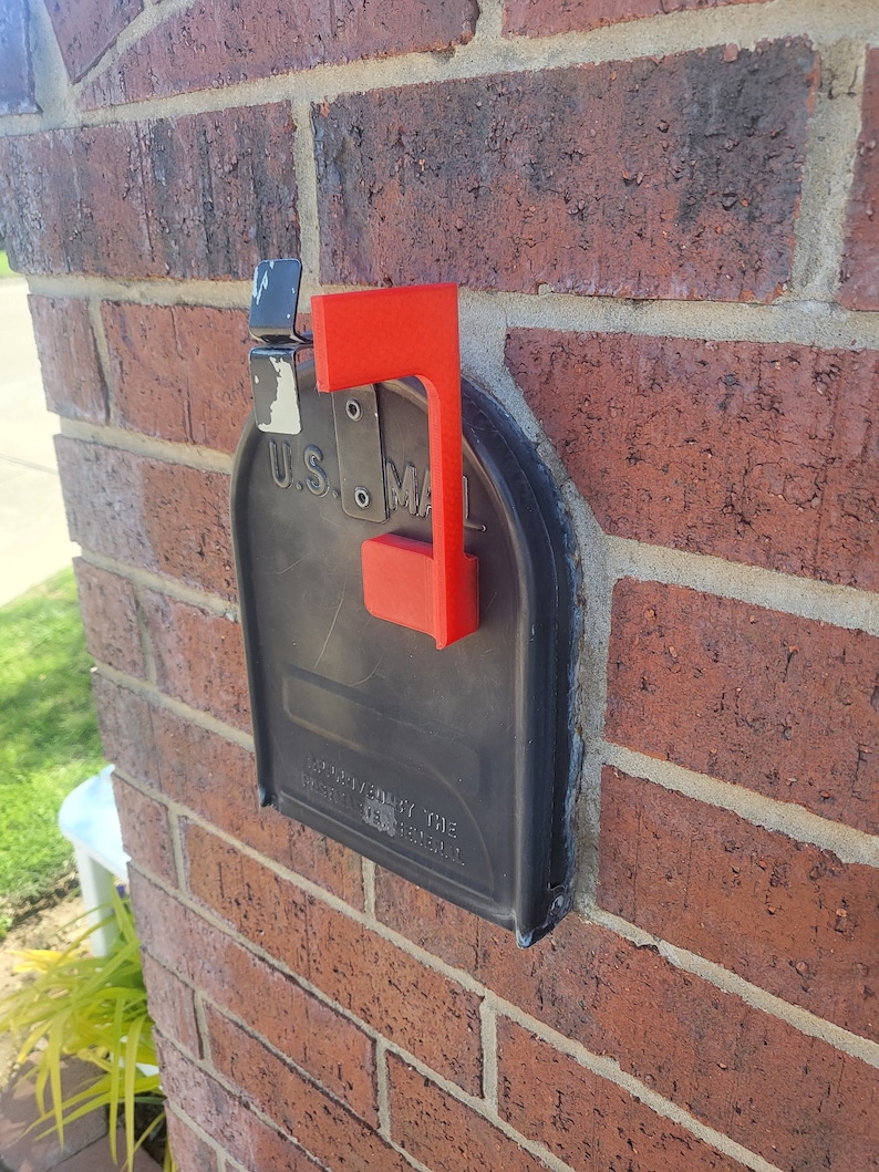 Magnetic Mailbox Flag - Etsy