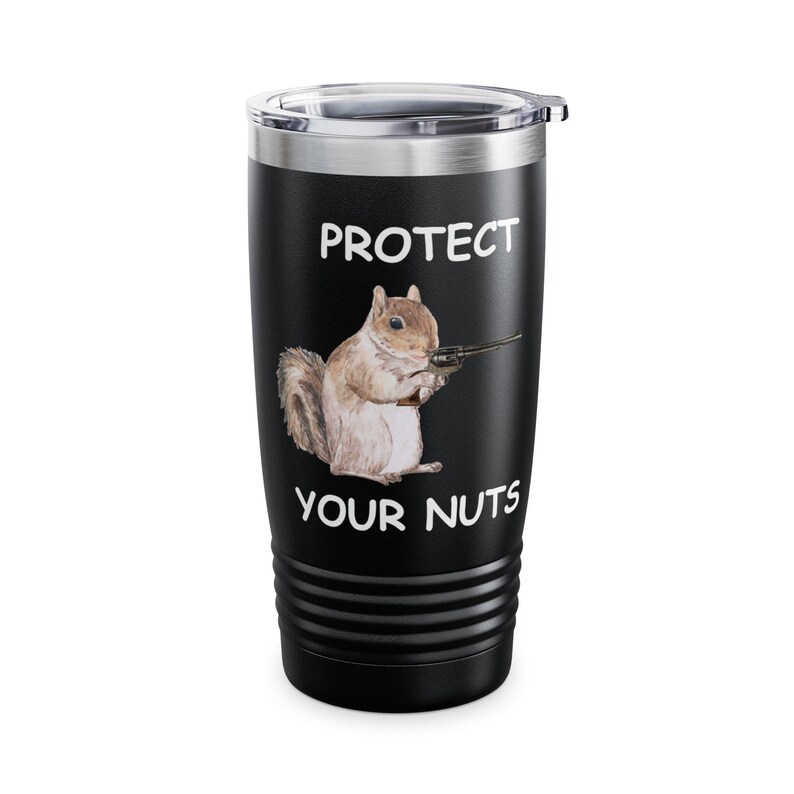 Squirrel Protect Your Nuts Funny Rude Quote Saying Gift Ringneck ...
