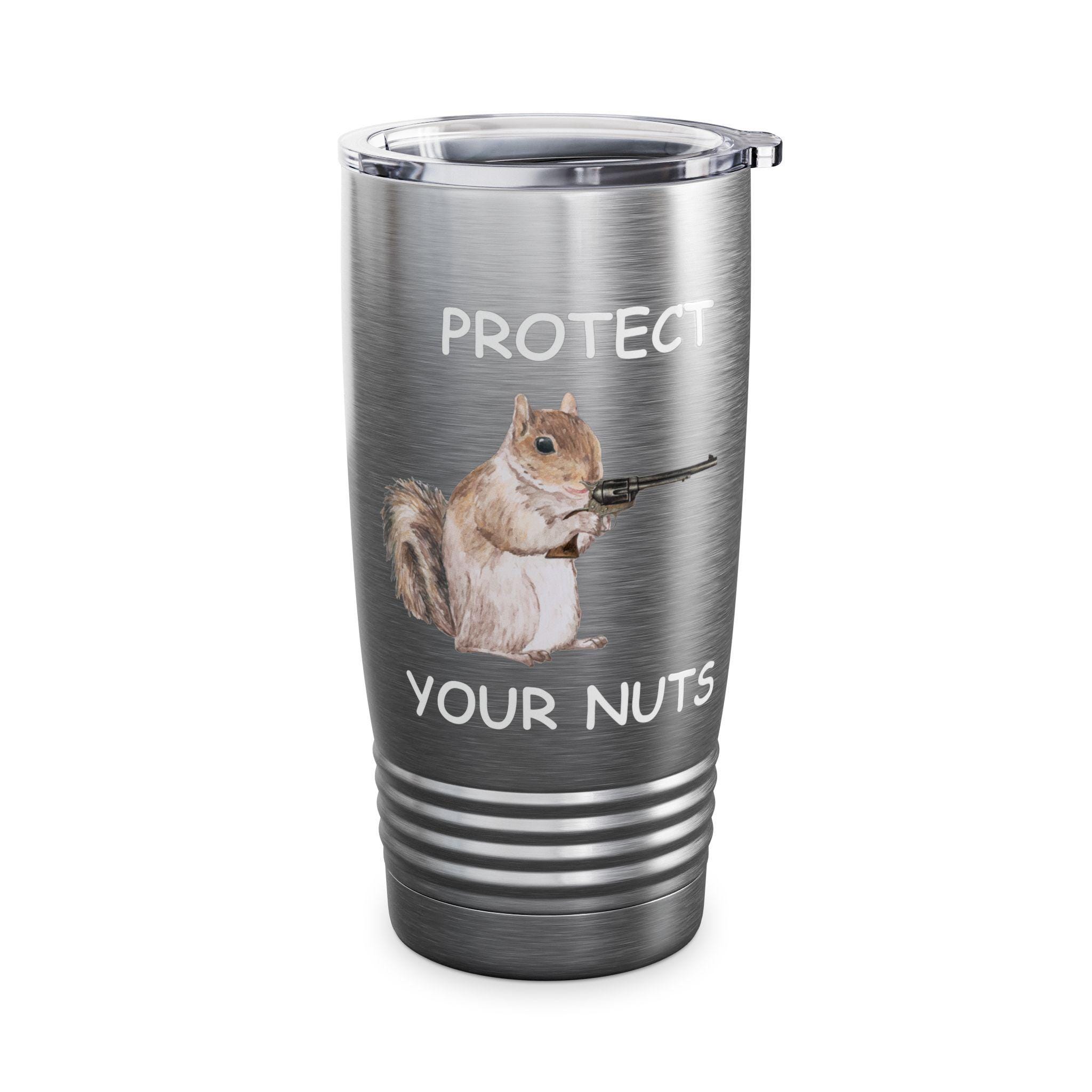 Squirrel Protect Your Nuts Funny Rude Quote Saying Gift Ringneck ...