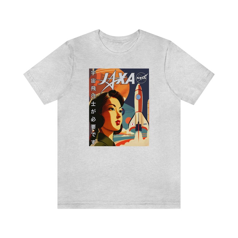 Vintage JAXA NASA Graphic Tee, Japanese Space Exploration Shirt - Etsy ...