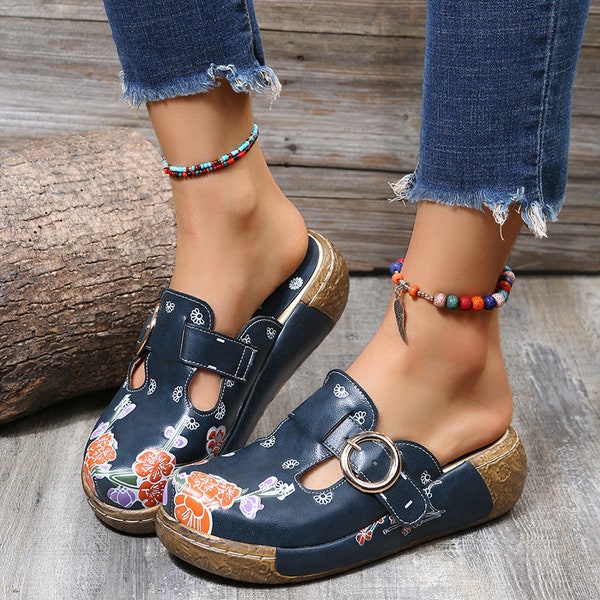 Boho Clogs - Etsy