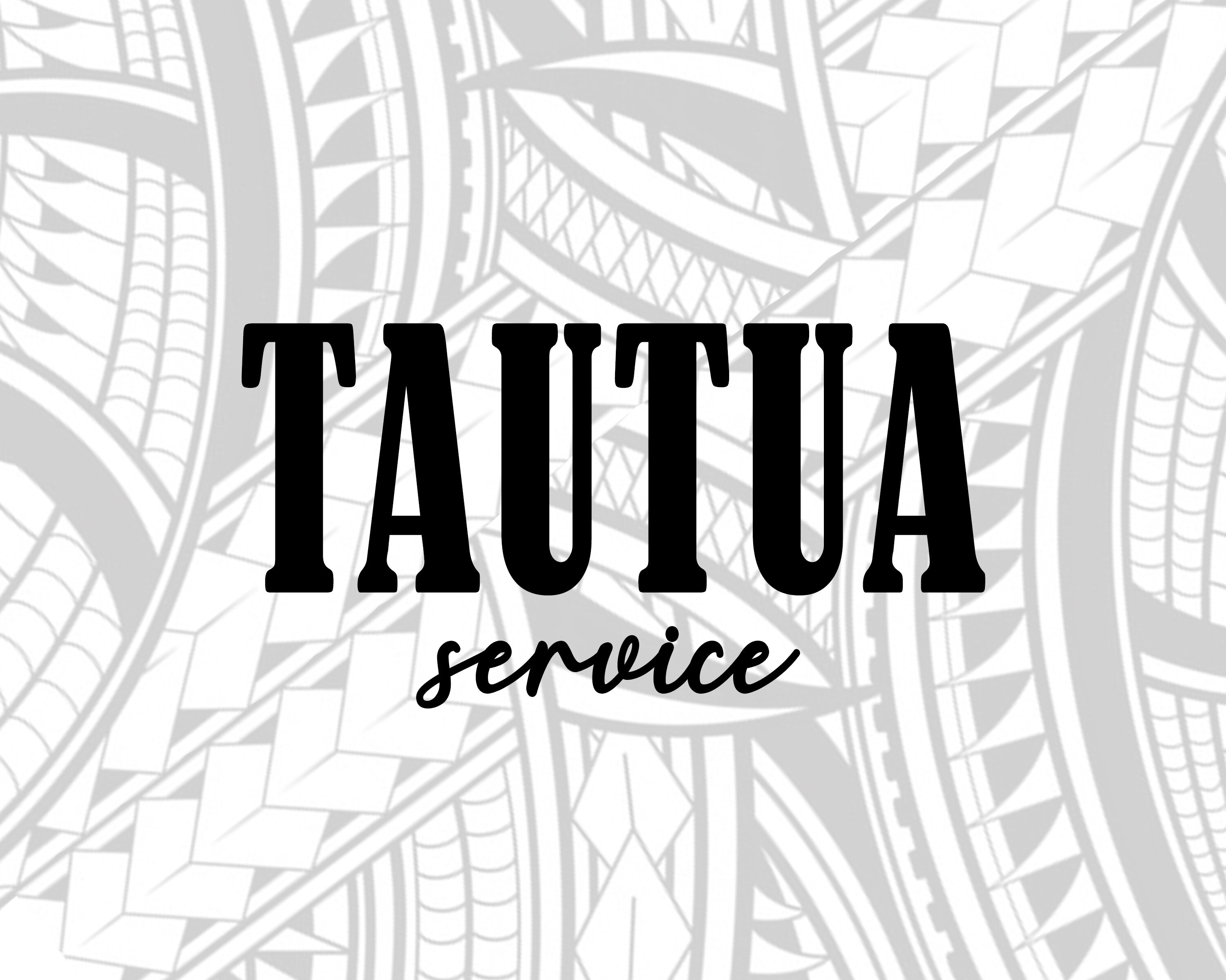 Tautua, Samoan Service, Wall Art, Samoa Wall Art, Minimalist Art ...
