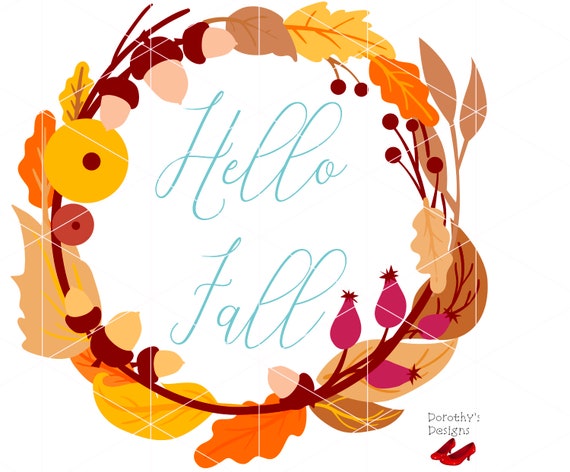 Hello Fall Png - Etsy