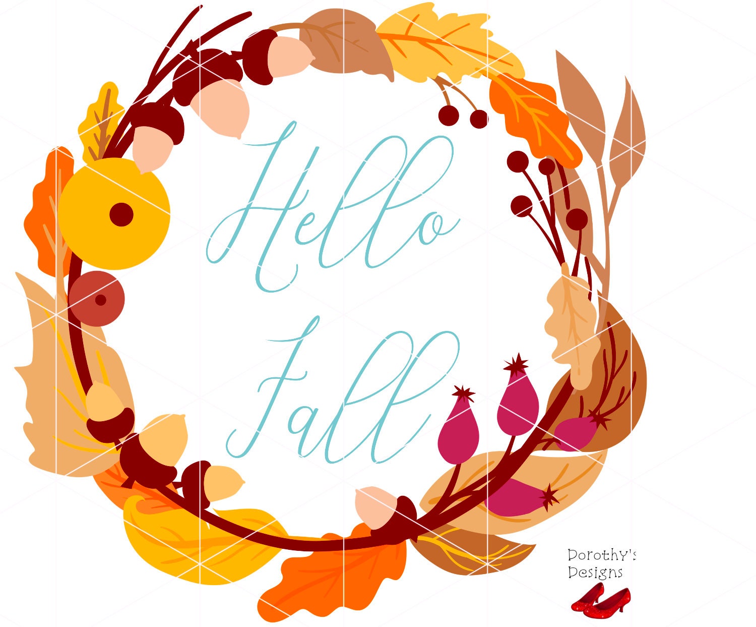Hello Fall Png - Etsy