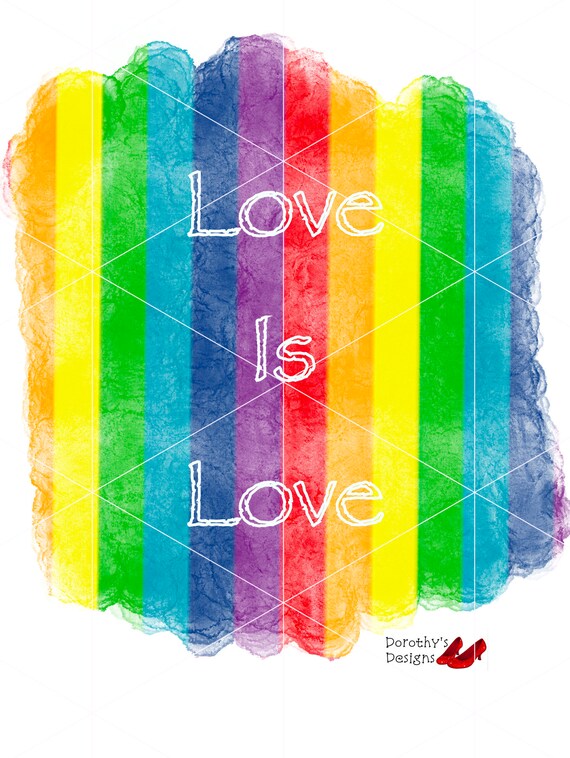 Love is Love Png | Etsy