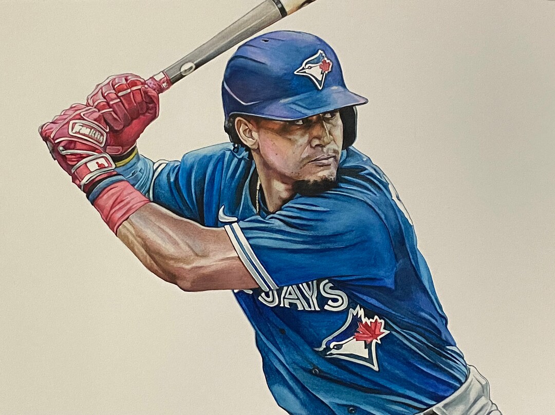 Santiago Espinol// Toronto Blue Jays// MLB //baseball// - Etsy