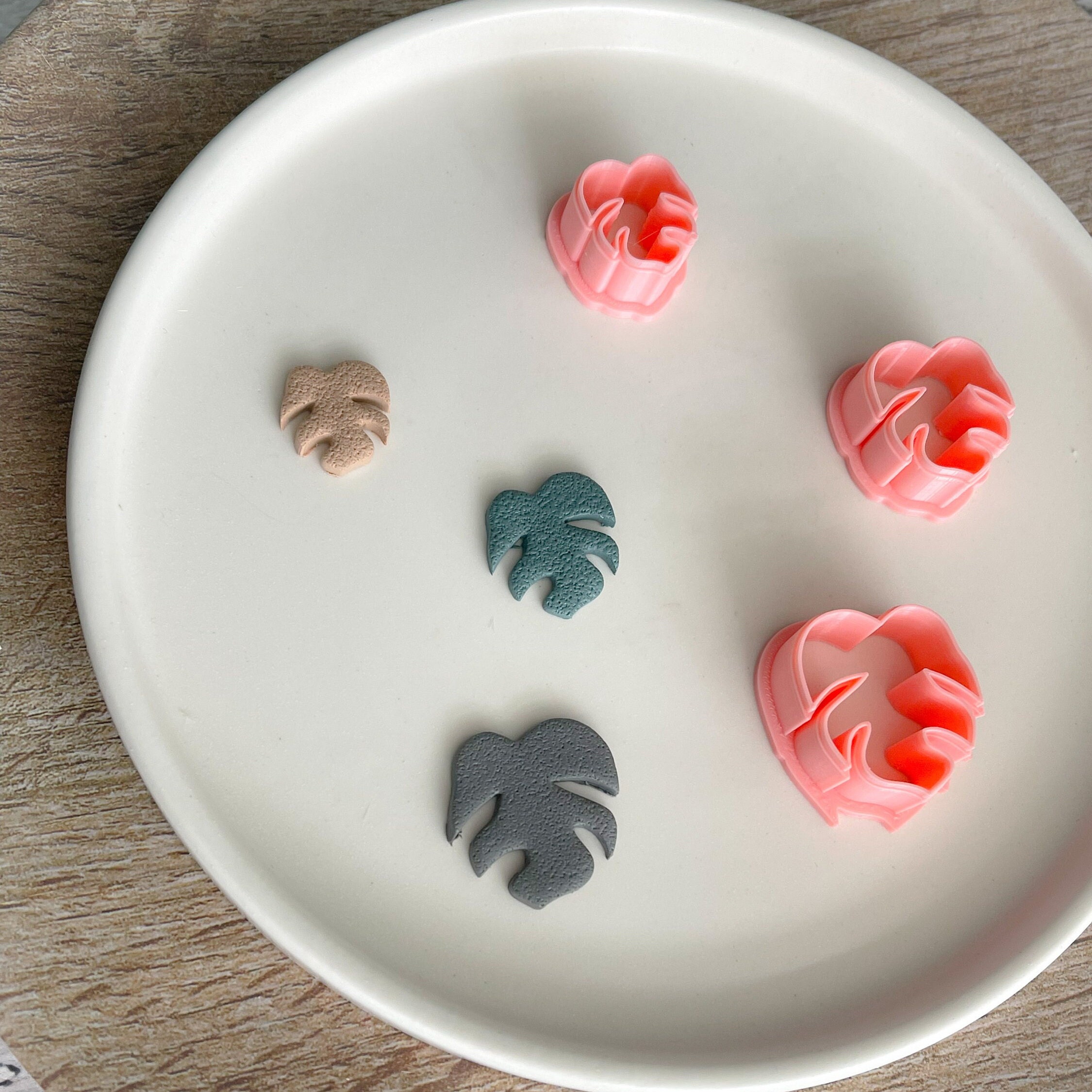Monstera Clay Cutter Polymer Clay Cutter Fall Summer - Etsy