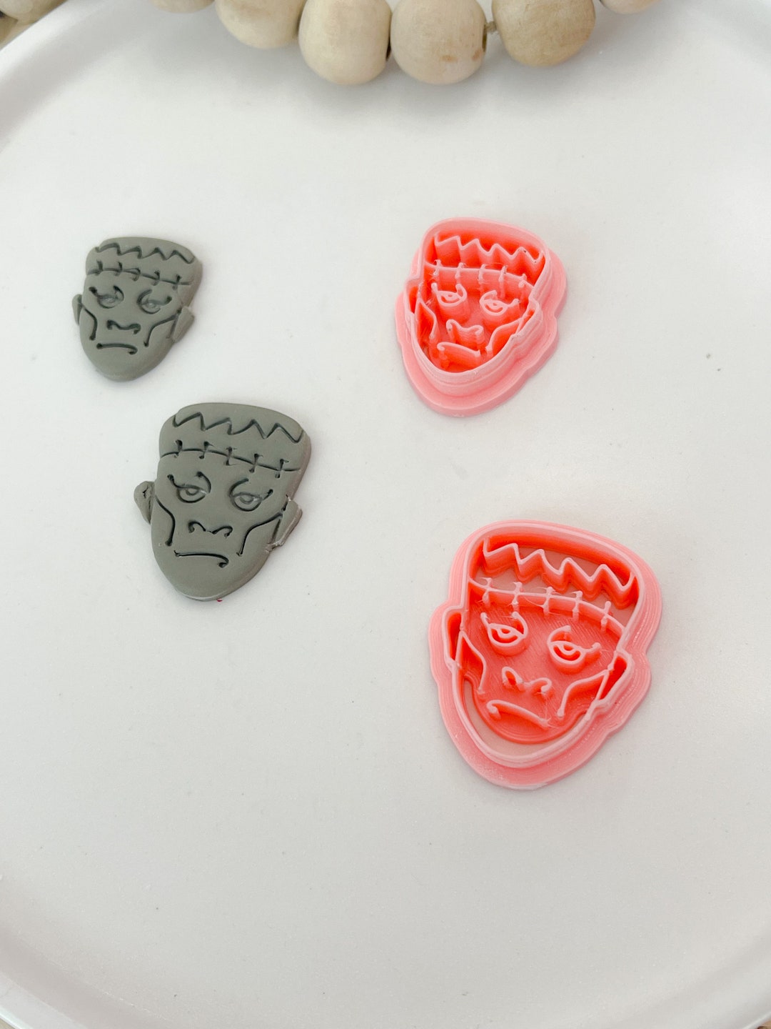 Frankenstein Halloween Polymer Clay Cutters Clay Earring Tools Monster ...