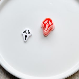 Scream Clay Cutter Halloween Clay Cutter Polymer Clay - Etsy