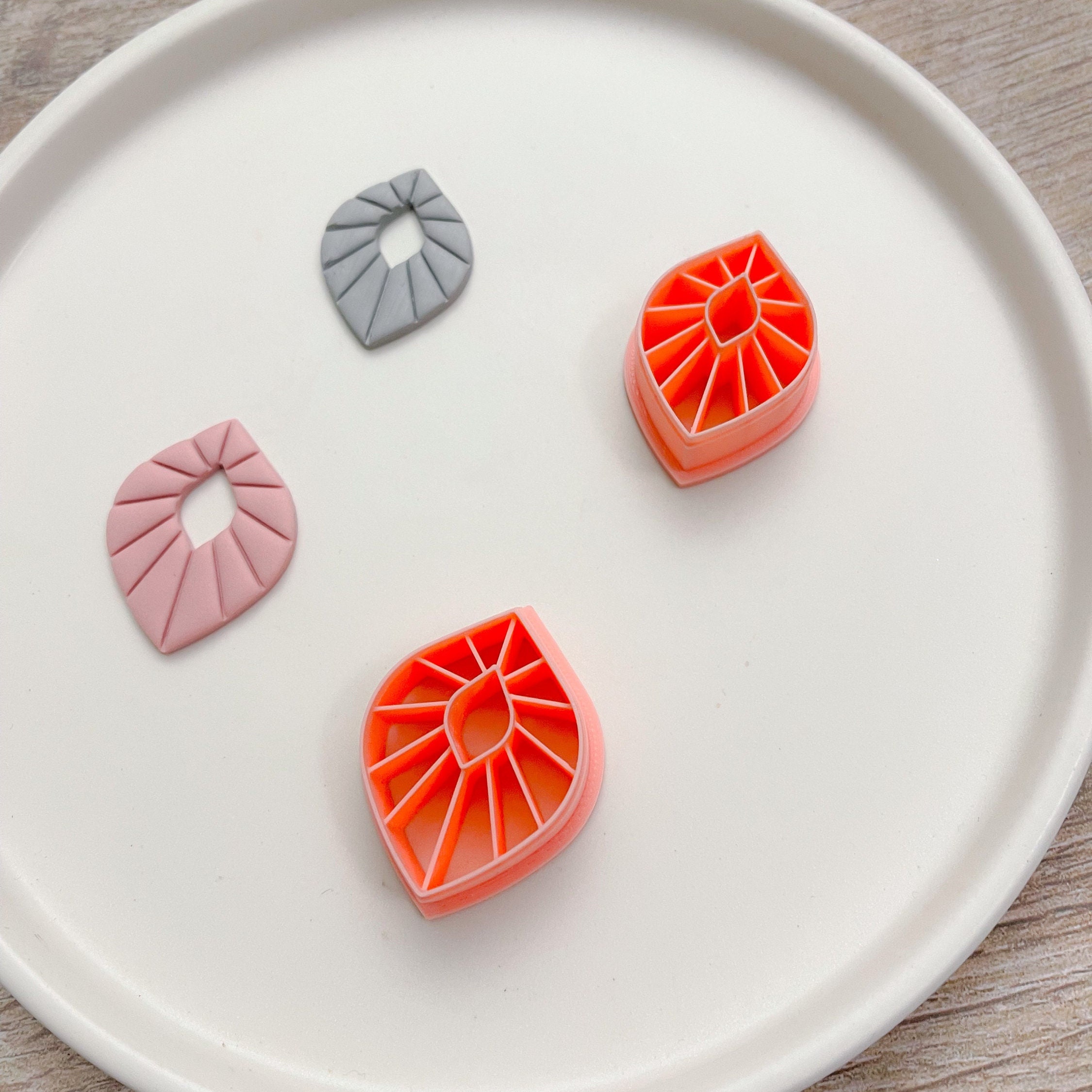 Dawn ~ Diamond Shape Clay Cutter ~ Polymer Clay Cutter - Etsy