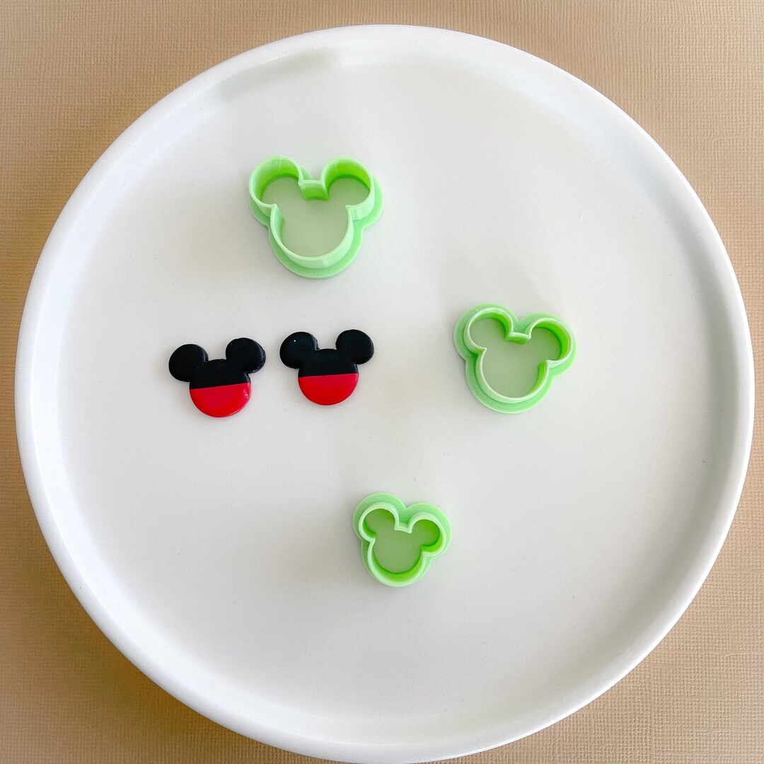 Mickey Mouse Clay Cutter ~ Cute Clay Cutter ~ Polymer Clay Cutter - Etsy