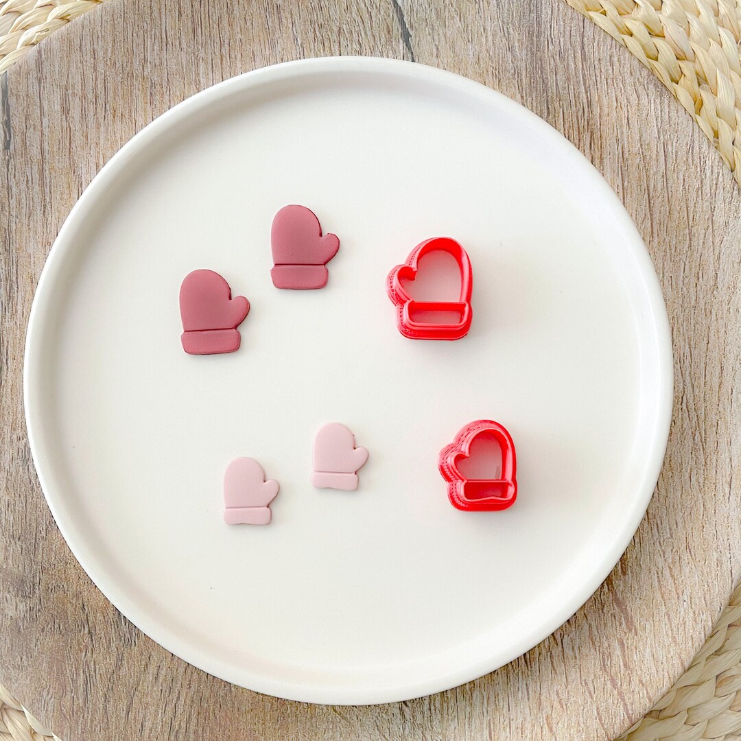 Mittens Clay Cutters Glove Holiday Clay Cutters Christmas Clay Cutters ...