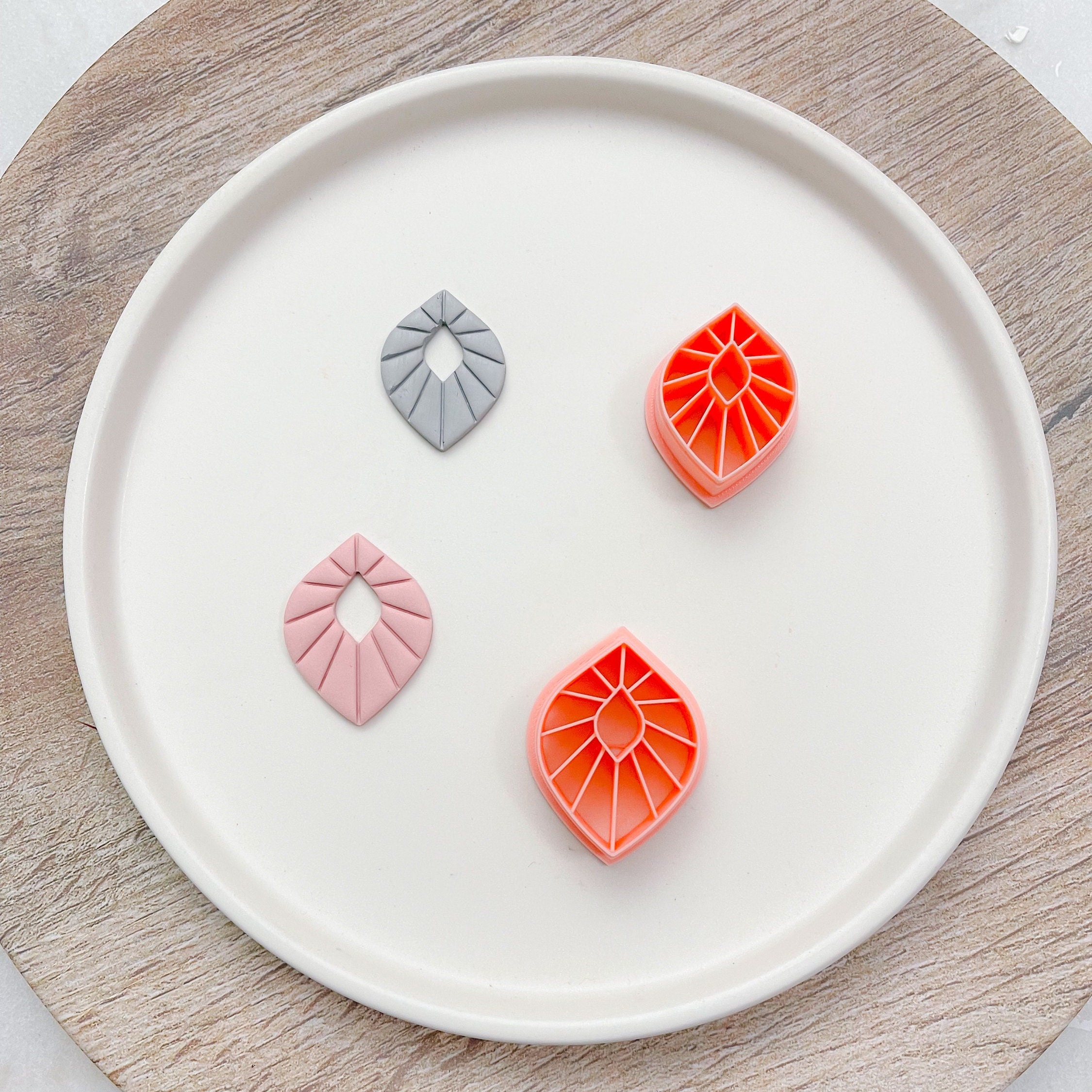 Dawn ~ Diamond Shape Clay Cutter ~ Polymer Clay Cutter - Etsy