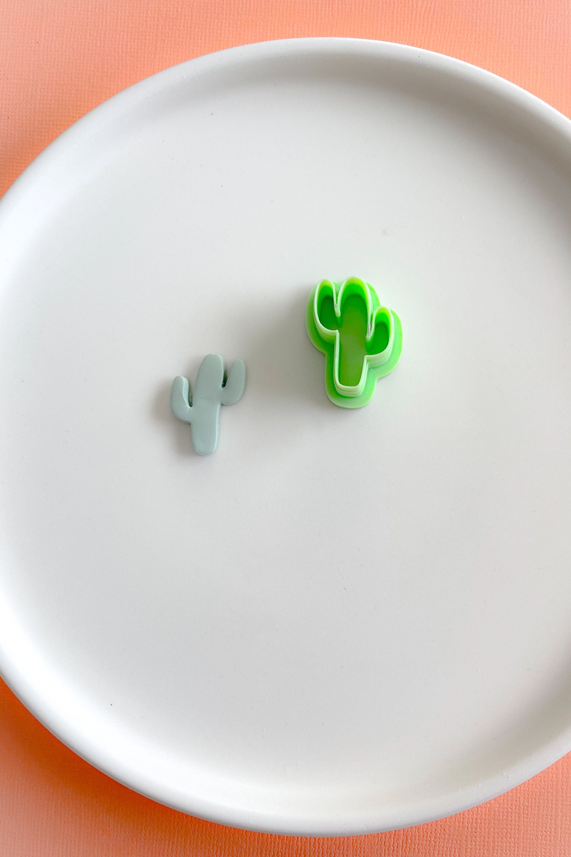 Cactus Shape Polymer Clay Cutters Cute Clay Cutters - Etsy