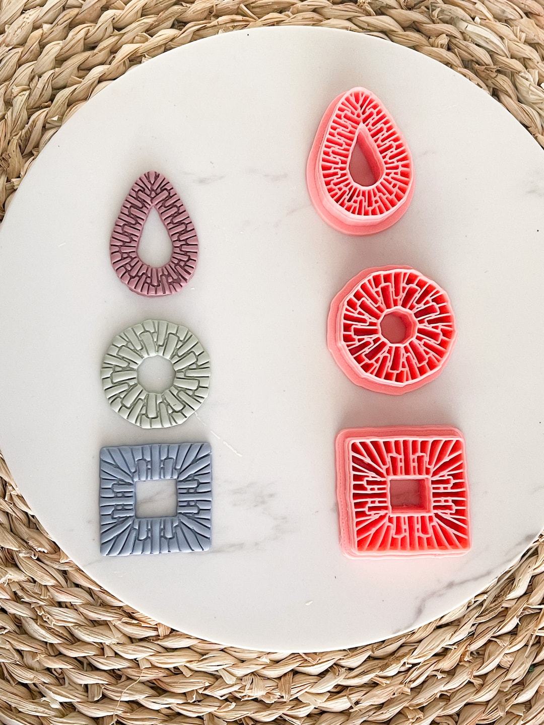 Rattan Polymer Clay Cutter ~ Clay Cutting Tools - Etsy