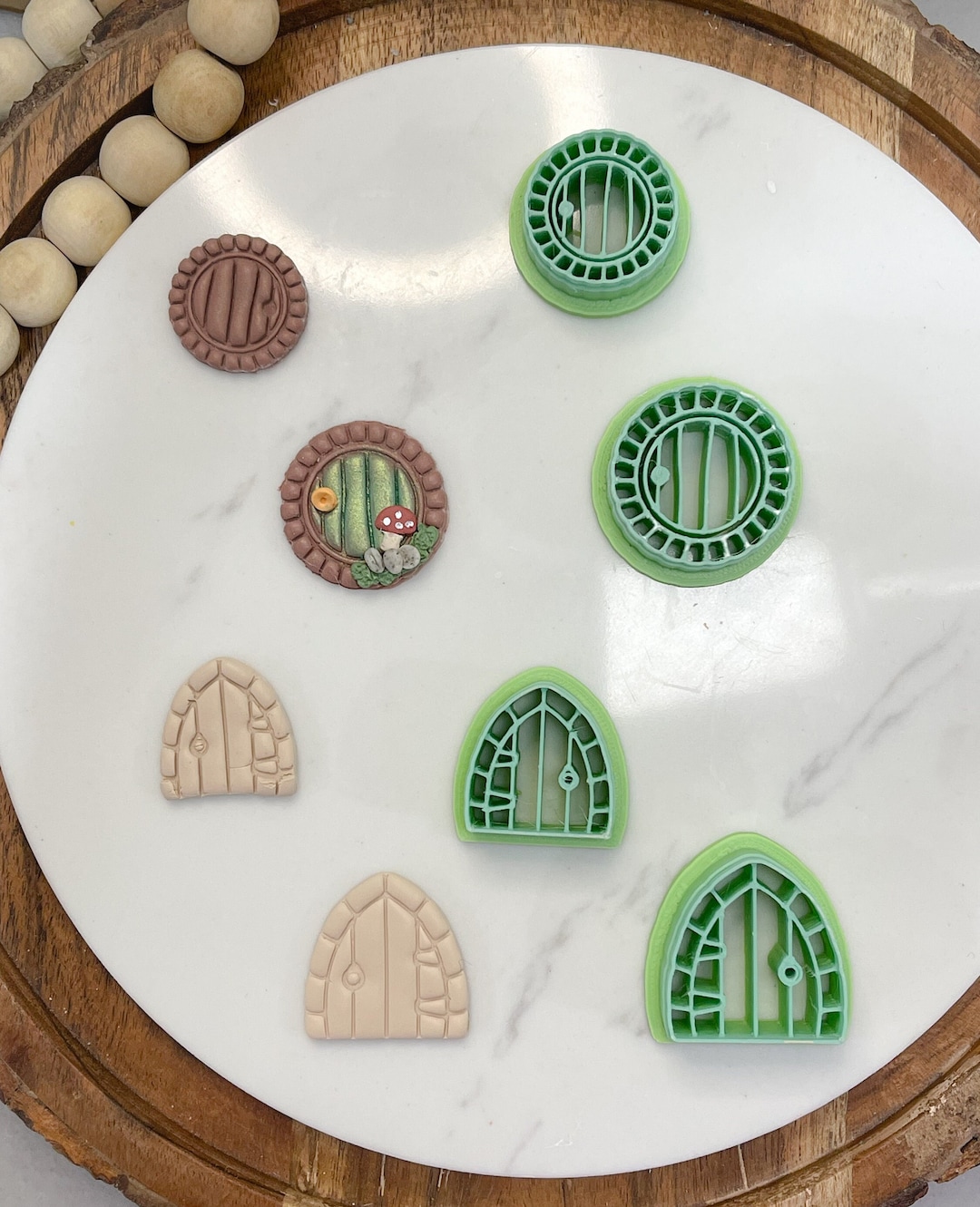 Hobbit Door Polymer Clay Cutter ~ Fairytale Clay Cutter ~ Clay Cutting ...