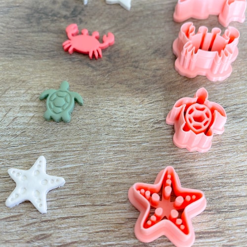 Sea Life Polymer Clay Cutter Summer Clay Cutter Beach Clay - Etsy