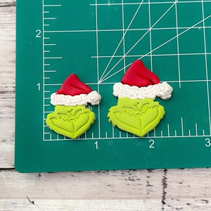 Grinch Clay Cutter Holiday Christmas Clay Cutter Winter Clay Cutter - Etsy