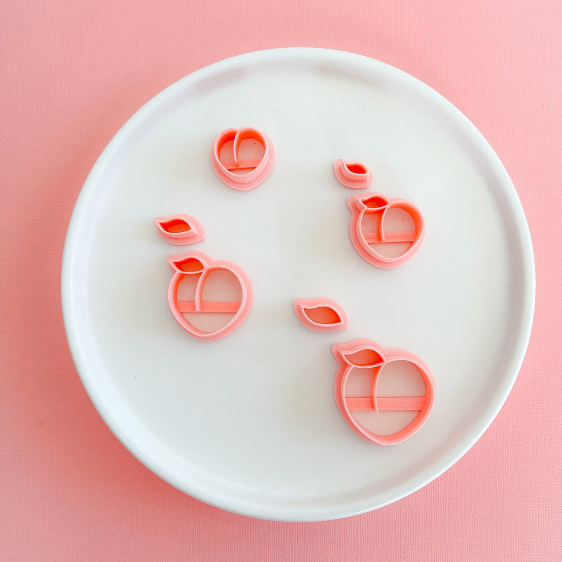 Peach Clay Cutter Polymer Clay Cutter Summer Clay Cutter - Etsy
