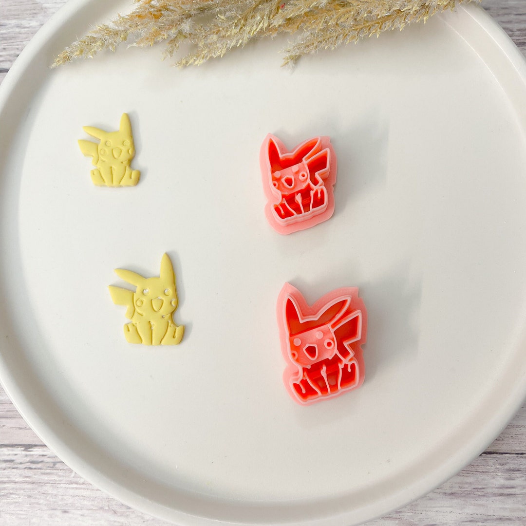 Pikachu Clay Cutter ~ Polymer Clay Cutter - Etsy