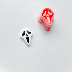 Scream Clay Cutter Halloween Clay Cutter Polymer Clay - Etsy