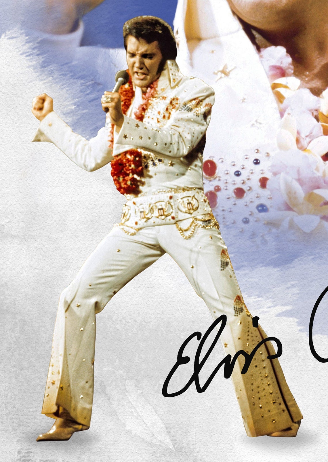 Elvis Presley Design. Elvis Poster Hawaii. Digital Download - Etsy