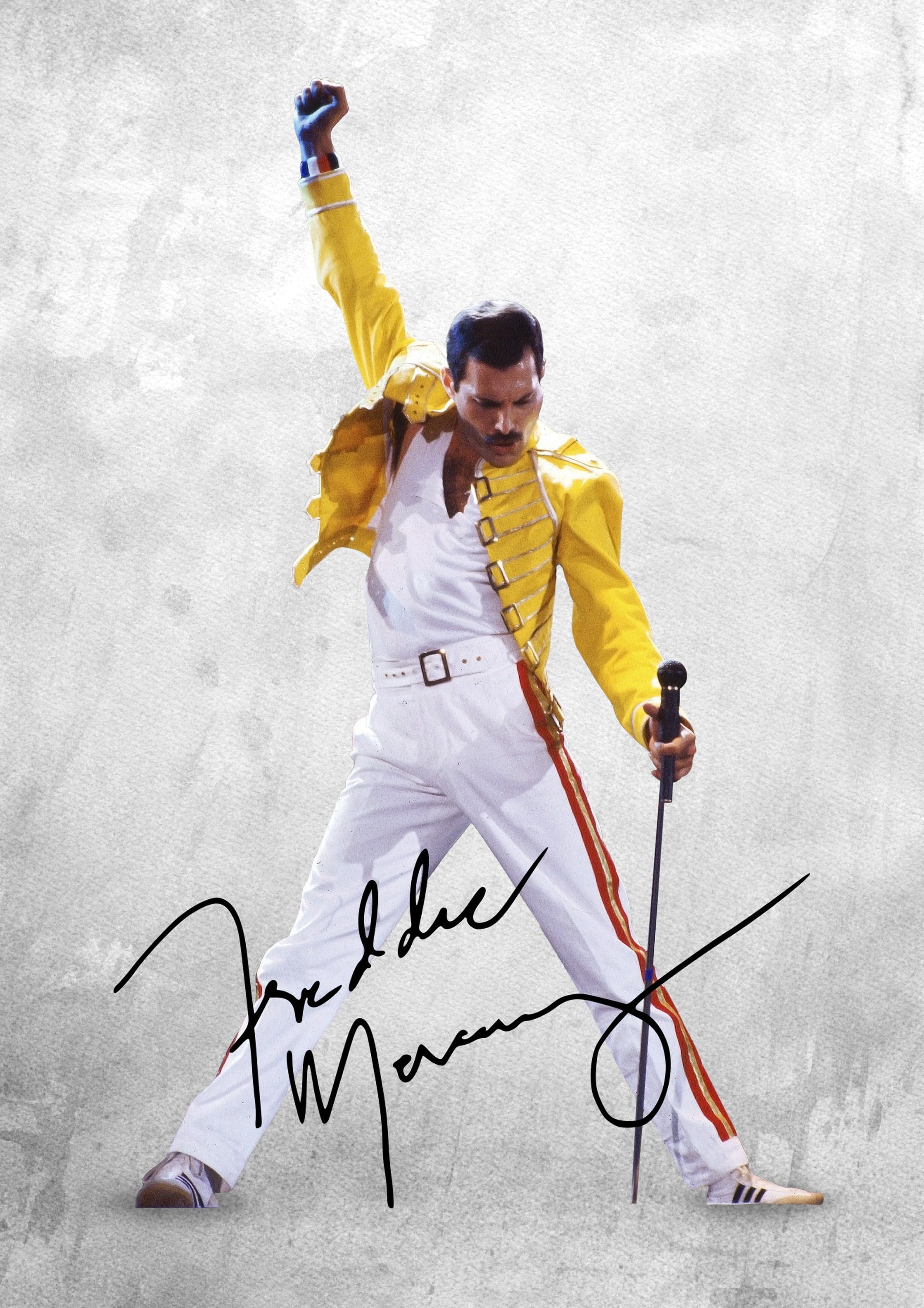 Freddie Mercury Signature Series Design. Freddie Mercury. Digital ...