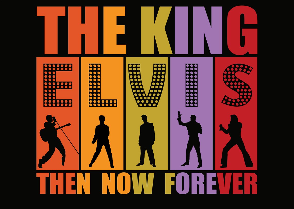 Elvis Presley Then Now Forever Digital Design JPEG/ PDF digital ...