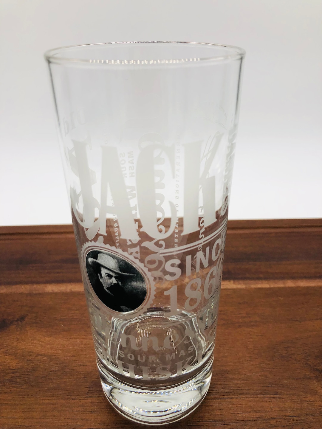 Vintage Jack Daniel's Etched Highball Glass. Tennessee Whiskey Sour ...