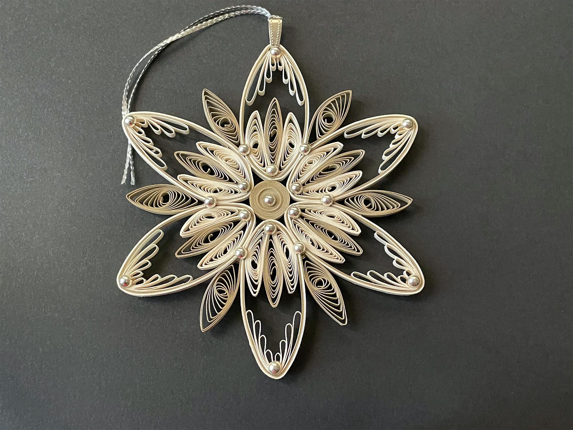 Handmade Quilling Papercraft Set of 2, Sustainable Gifts, Eco Home ...