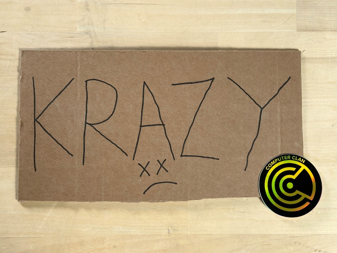 Krazy Ken License Plate Prop (SIGNED) - Etsy