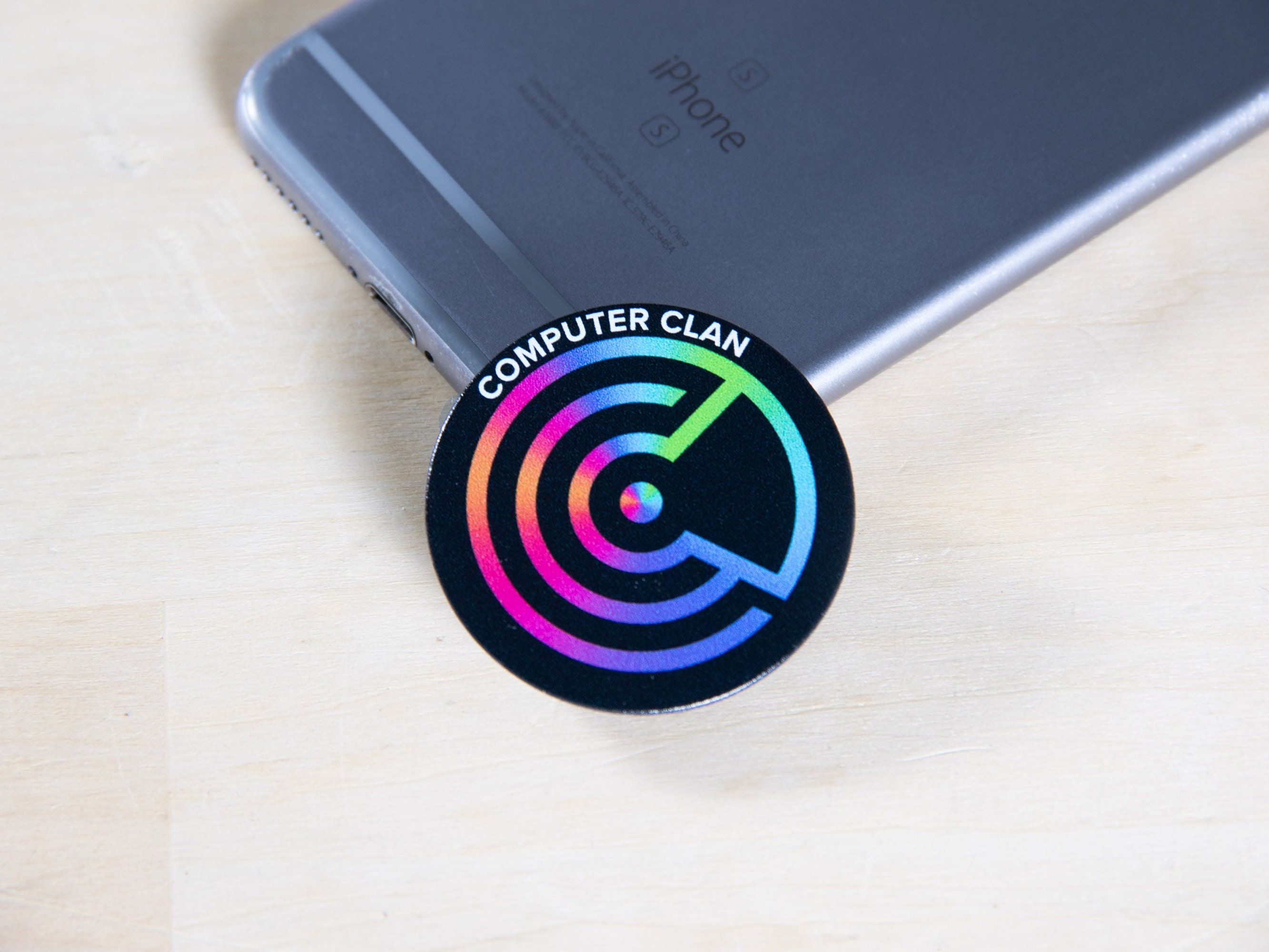 Computer Clan Rainbow Popsocket - Etsy