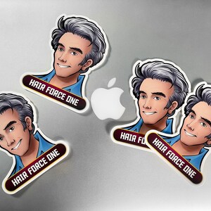 Craig Federighi Hair Force One Sticker - Etsy